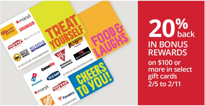  EXPIRED Office Depot OfficeMax Buy 100 Choice Gift Cards Get 20 
